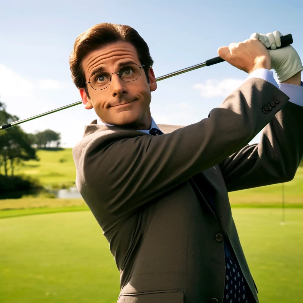 What Would Michael Scott Shoot at Golf? - Vision Quest Golf